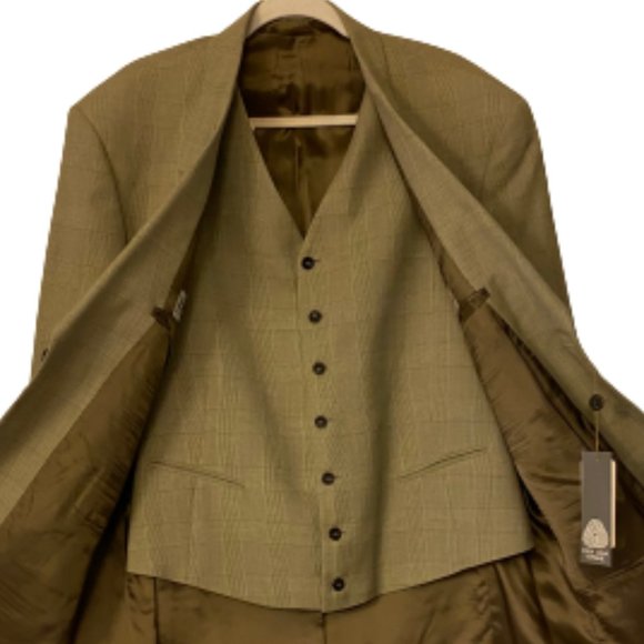 Zanetti | Suits & Blazers | Zanetti Made In Italy Mens 3 Piece Suit Nwt ...